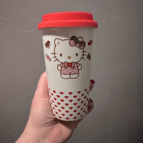 Hello Kitty | Kitchen | Hello Kitty Glass Coffee Cup | Poshmark